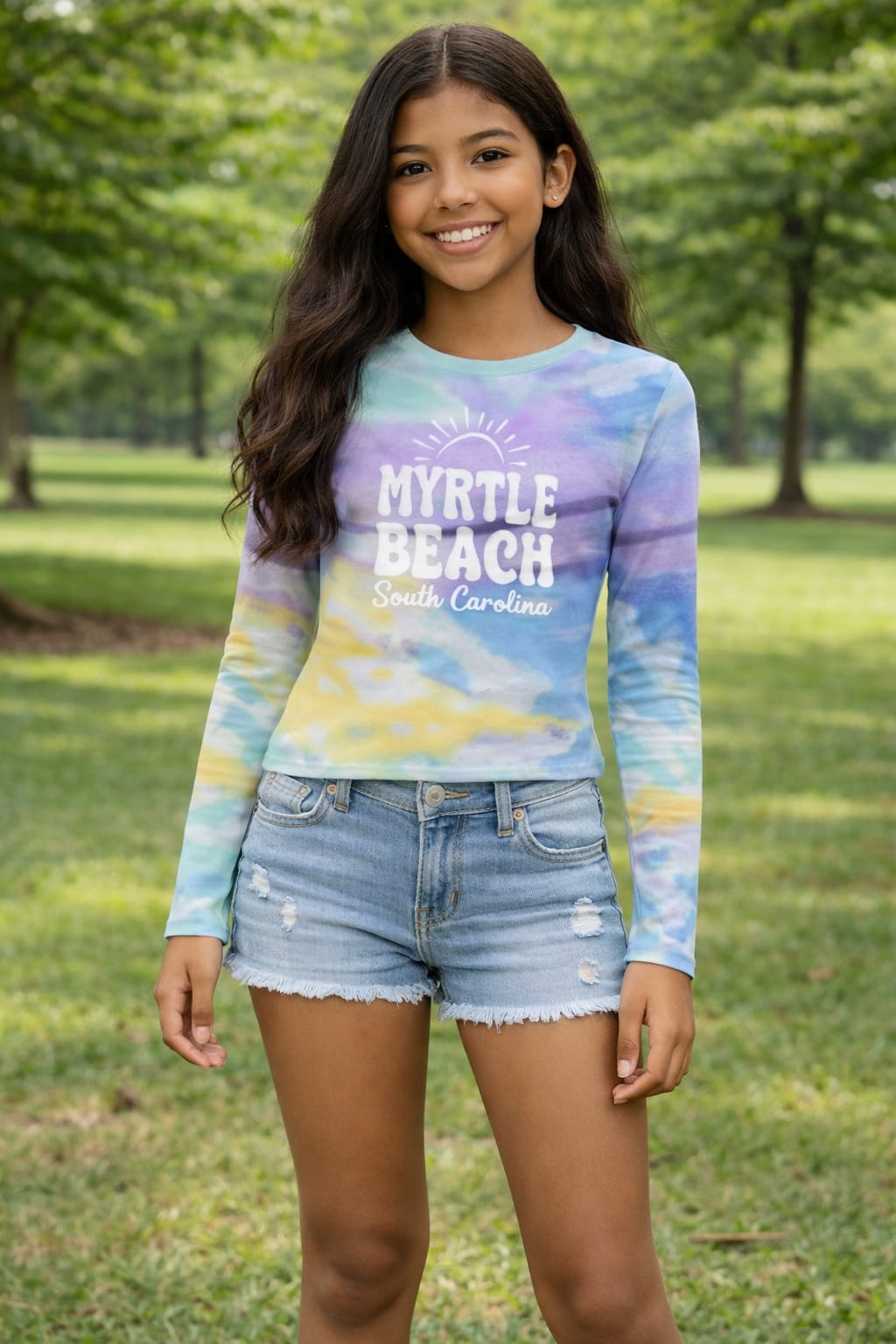 Banana Boat Kids UPF 50+ Long Sleeve Performance Tie Dye Tee - Basix of ...