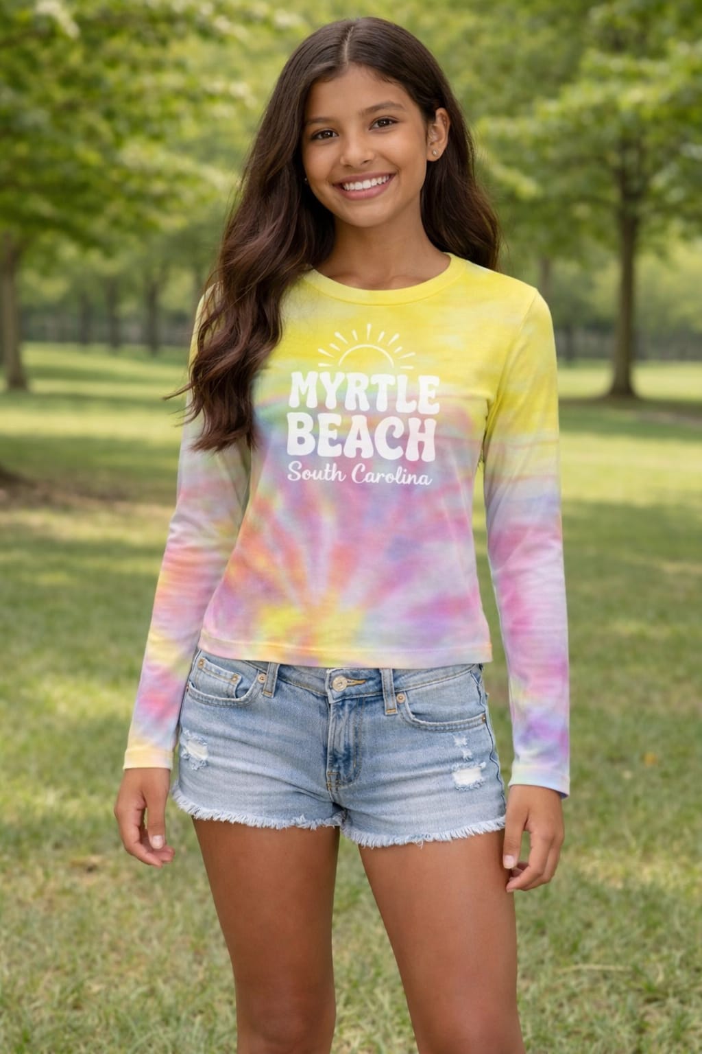 Banana Boat Kids UPF 50+ Long Sleeve Performance Tie Dye Tee - Basix of ...