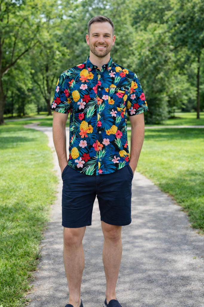 Banana Boat UPF 50+ Hawaiian Shirt - Basix of America