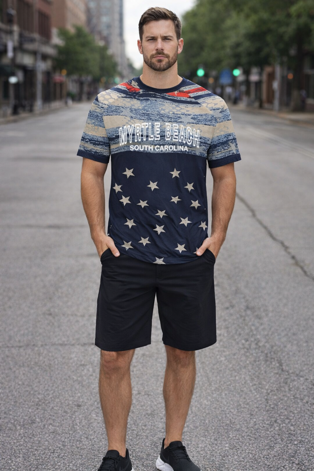 Banana Boat Men's UPF 50+ Printed Shorts Sleeve Performance Tee - Basix ...