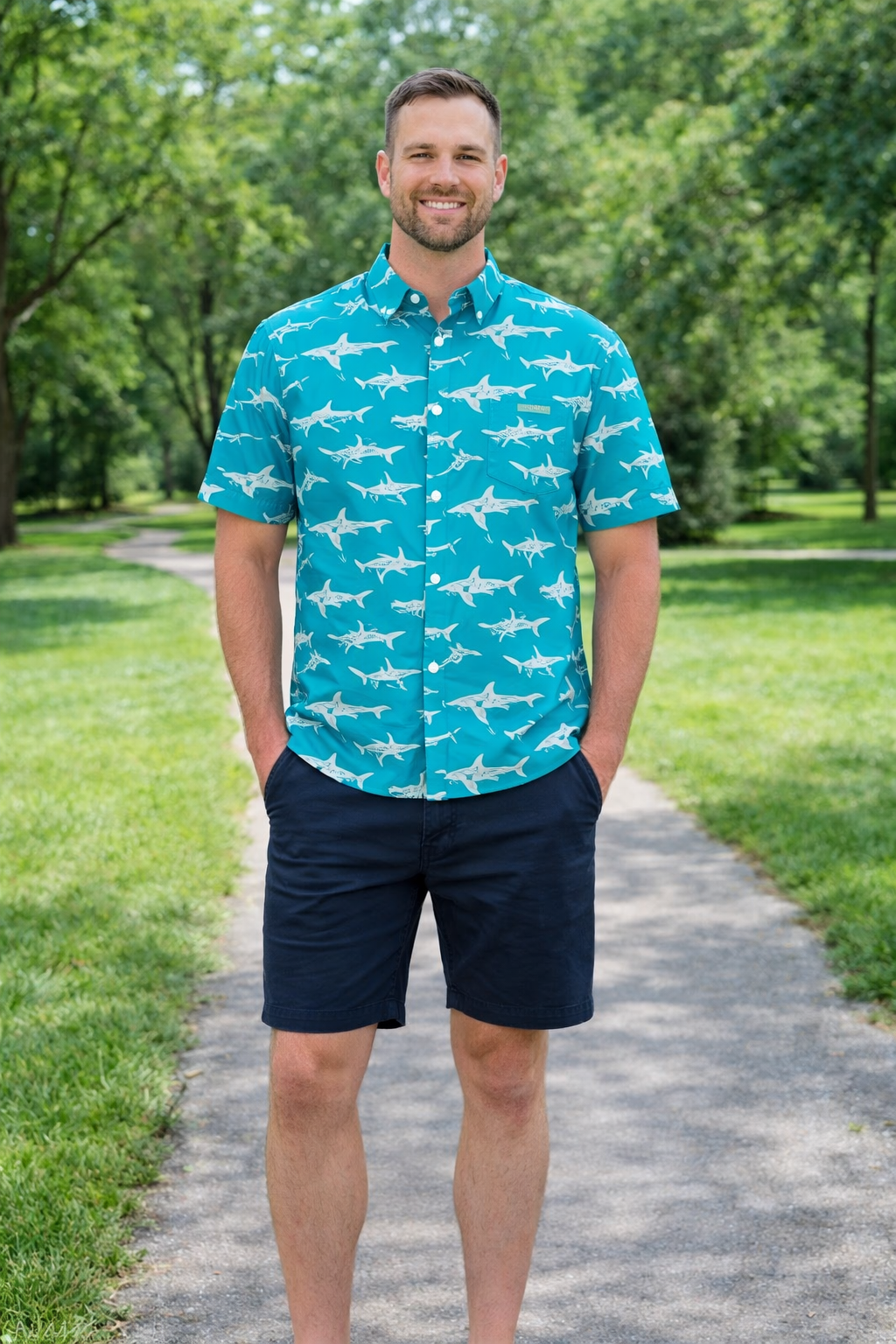 Banana Boat UPF 50+ Hawaiian Shirt - Basix of America