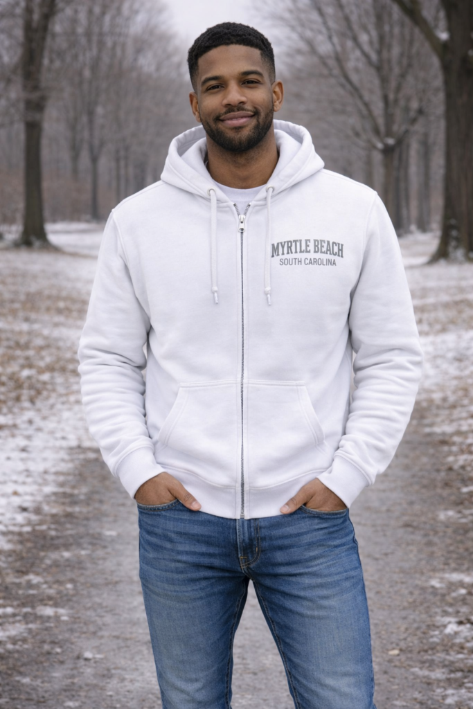 Basix of America Soft Multon Full Zipper Hooded Sweatshirt - Basix of ...