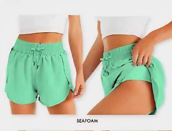 Banana Boat upf50+ Flowy Workout Shorts for lady Gym Yoga Running ...
